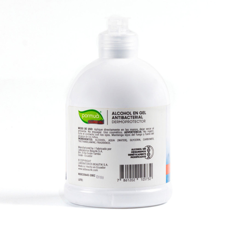 ALCOHOL EN GEL CLINICAL 430 ML